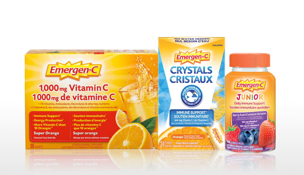 Emergen-C Savings | Haleon Get well. Stay well.